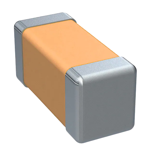 Schematic for 910pF 0402 capacitor: 910pF 0402 (1005 metric) fixed...