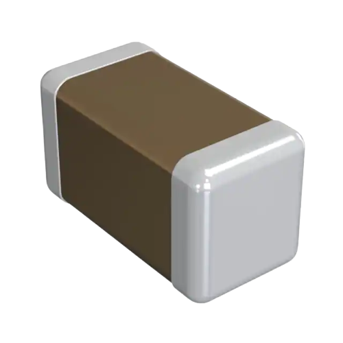 Schematic for 0.1uF 0402 capacitor: 0.1uF 0402 (1005 metric) fixed...